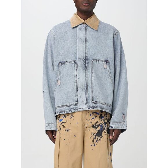 MOSCHINO COUTURE | Jackets & Coats | Moschino Couture Jacket Men Blue ...